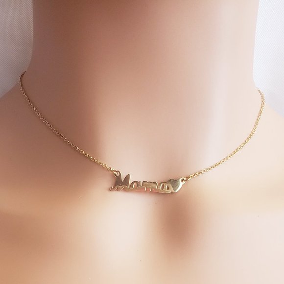 Jewelry | Mama Gold Necklace | Poshmark